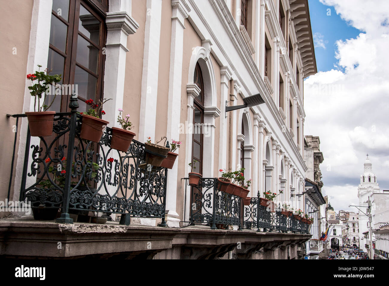Buildings in Quito, Ecuador Stock Photo - Alamy