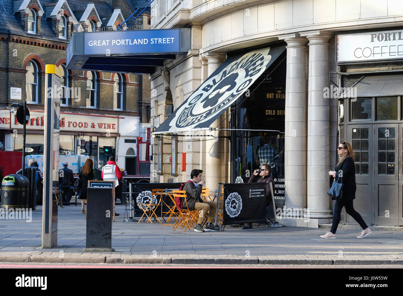 Portland street hi-res stock photography and images - Alamy