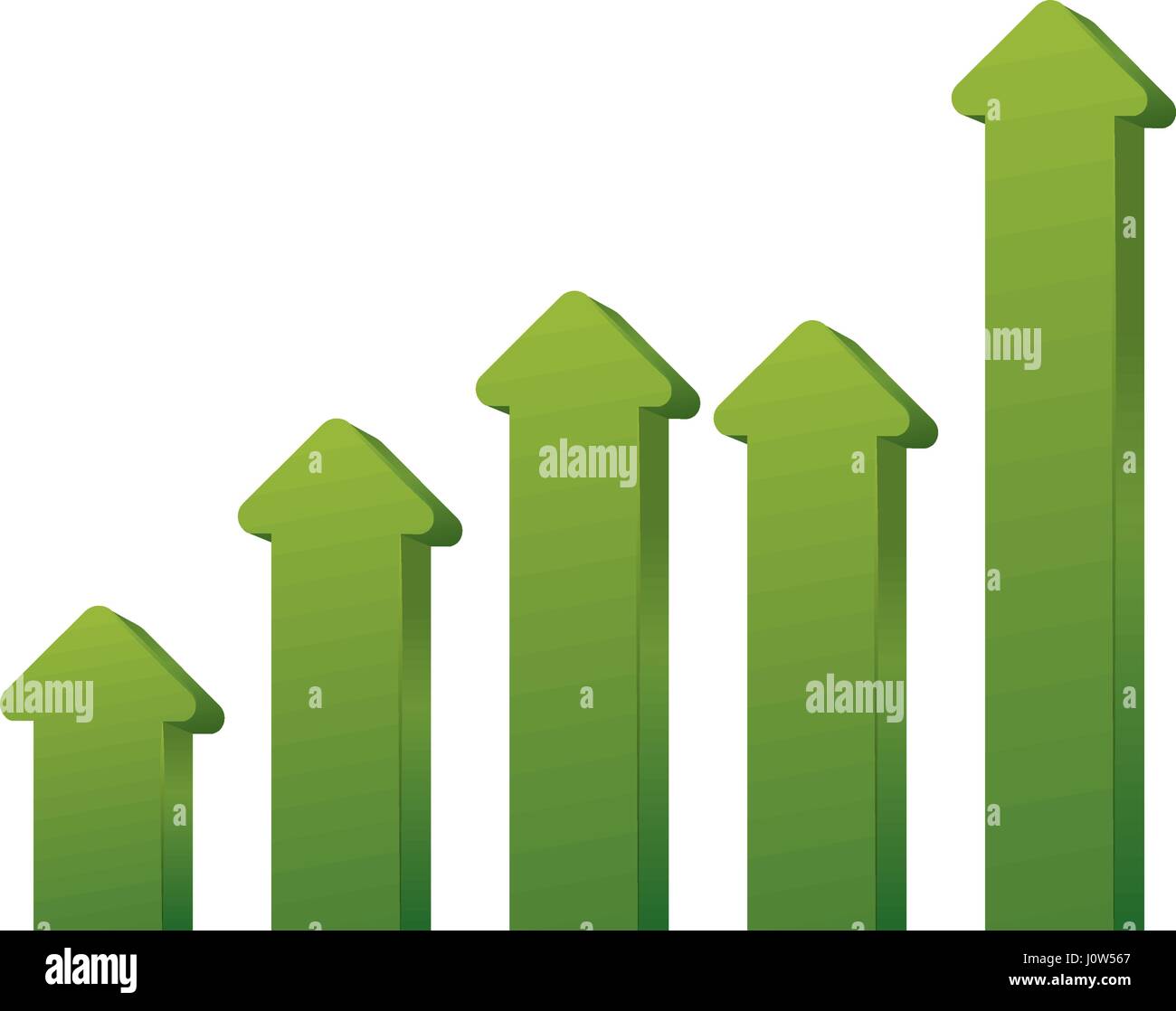 Arrows up increase Stock Vector Image & Art - Alamy