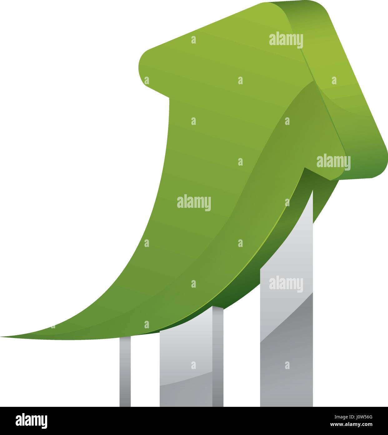 Arrow up increase Stock Vector Image & Art - Alamy