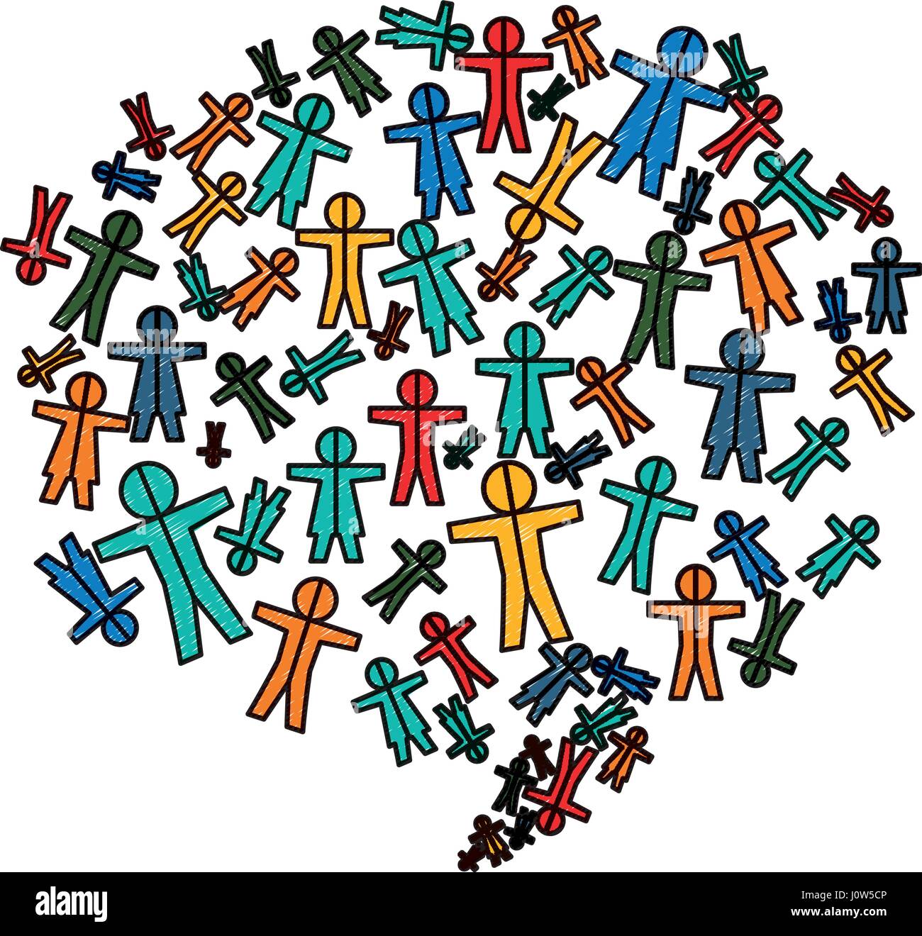 Social network symbol Stock Vector Image & Art - Alamy