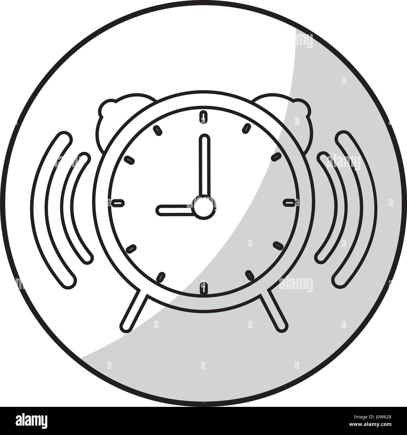 clock device icon Stock Vector Image & Art - Alamy