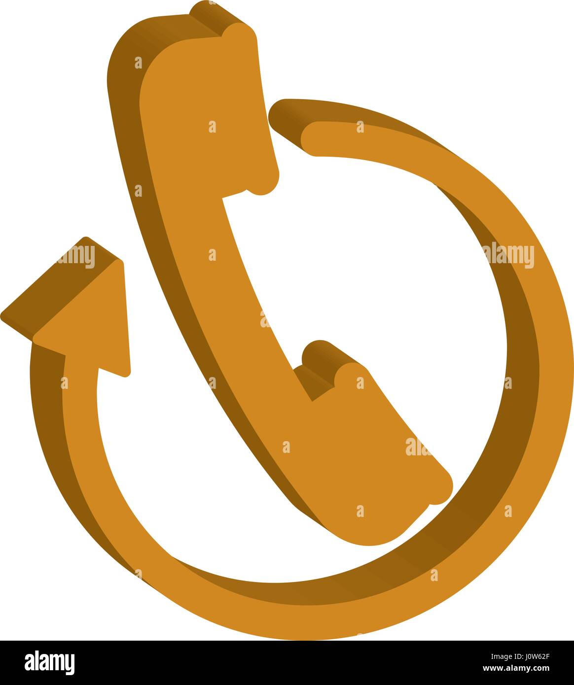 handset phone icon Stock Vector Image & Art - Alamy