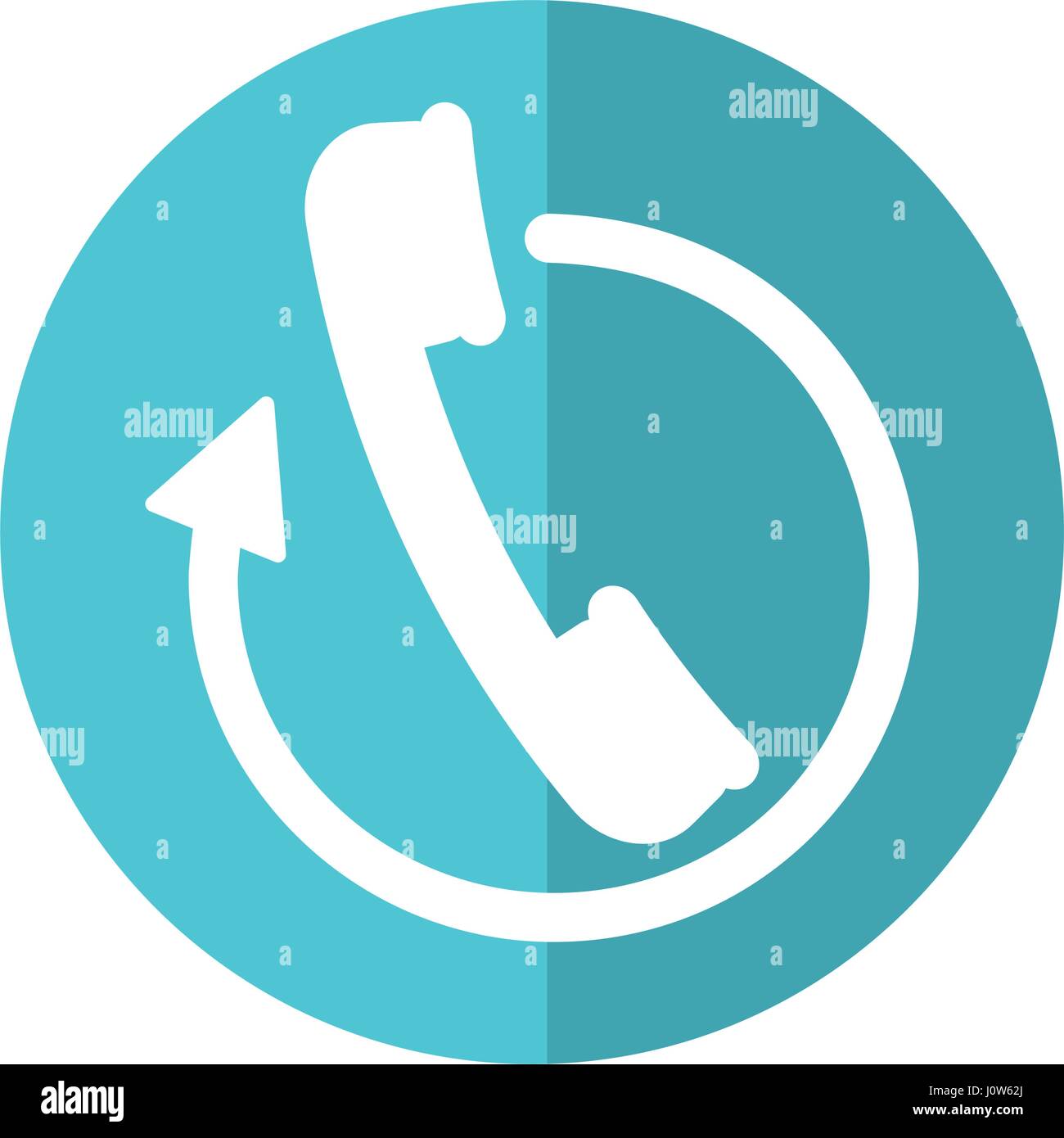 handset phone icon Stock Vector Image & Art - Alamy
