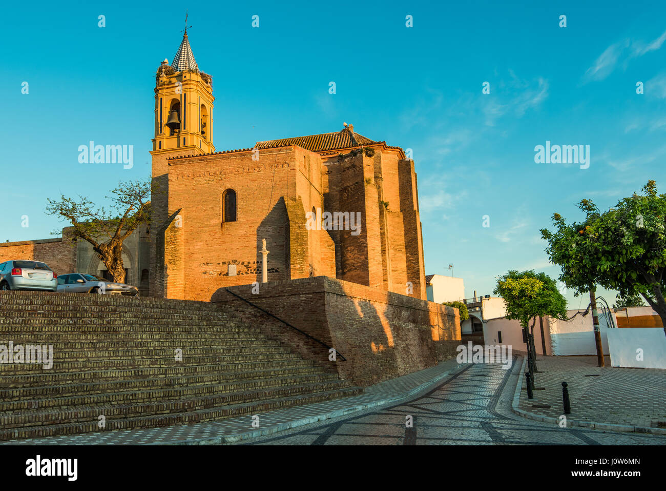 Saint George Church , San Jorge in Palos de la Frontera,Spain Stock ...