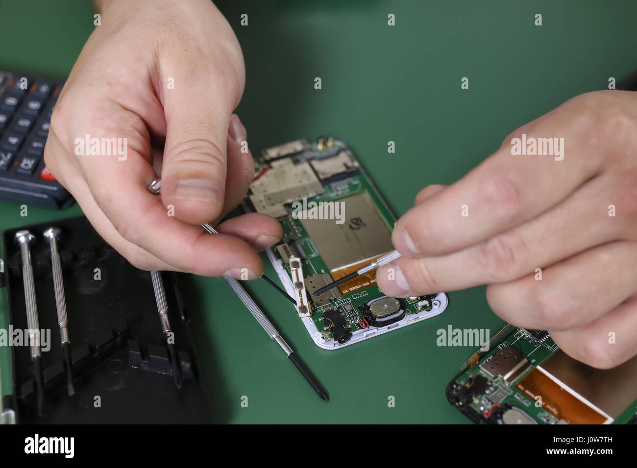 phone repair chip Stock Photo - Alamy