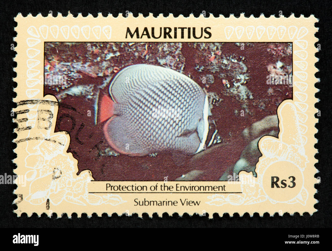 Mauritian postage stamp Stock Photo - Alamy