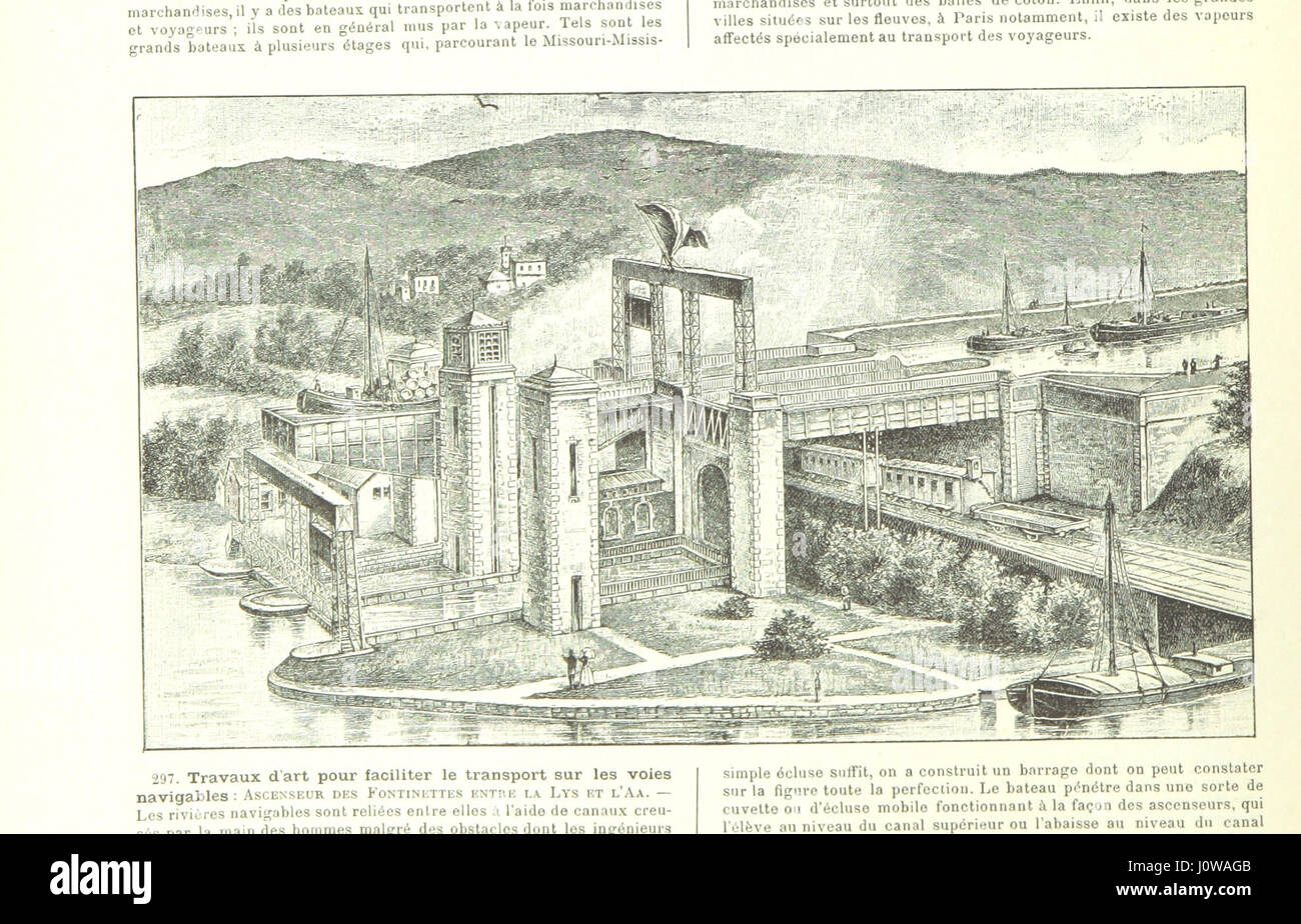 This geographical album features illustrated representations of various ...