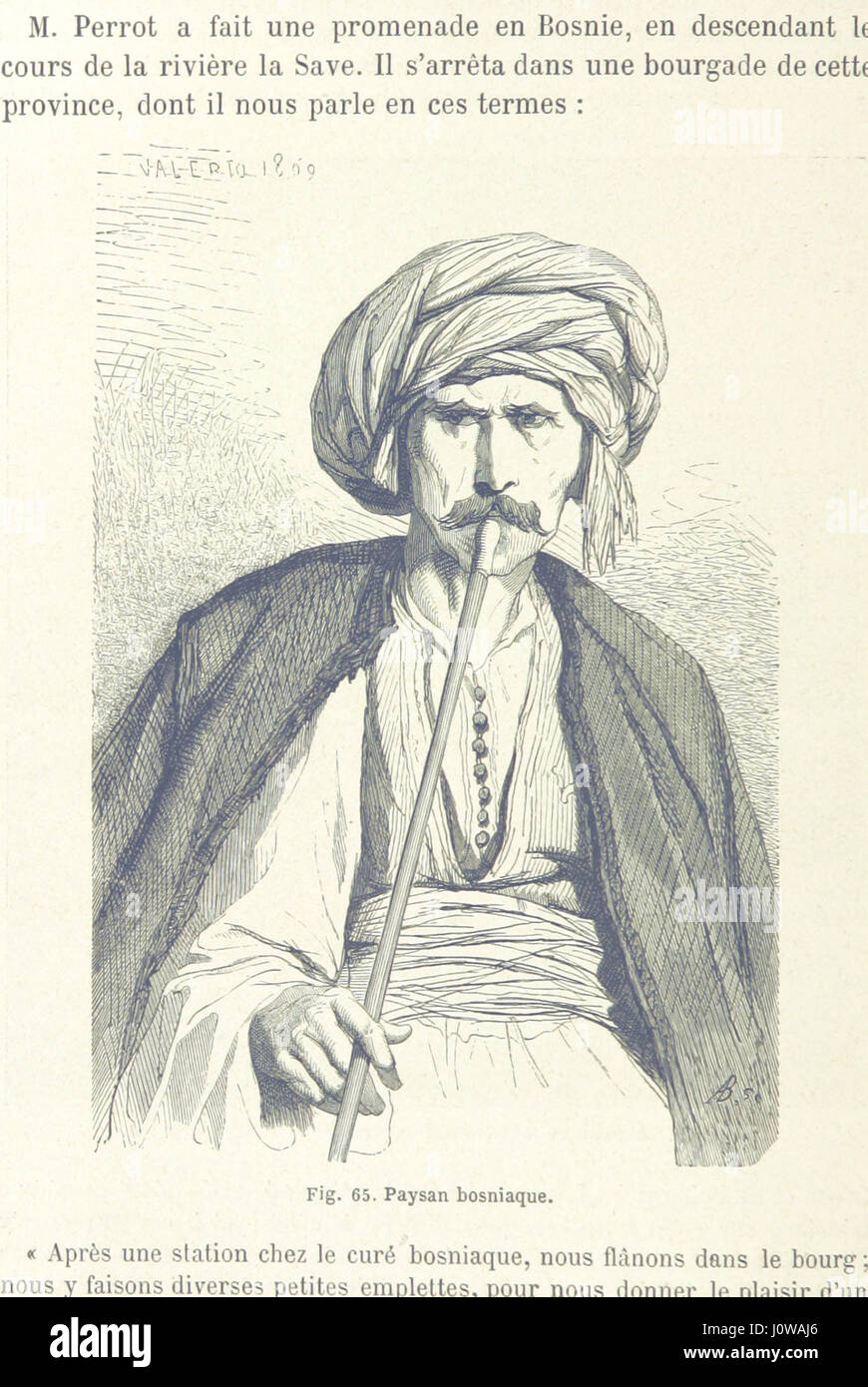 This image from 'Les Races Humaines' presents a detailed illustration ...