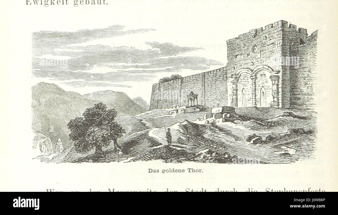 Jerusalem und das heilige Land. Pilgerbuch nach Palästina, Syrien und Ægyptien Stock Photo - Alamy