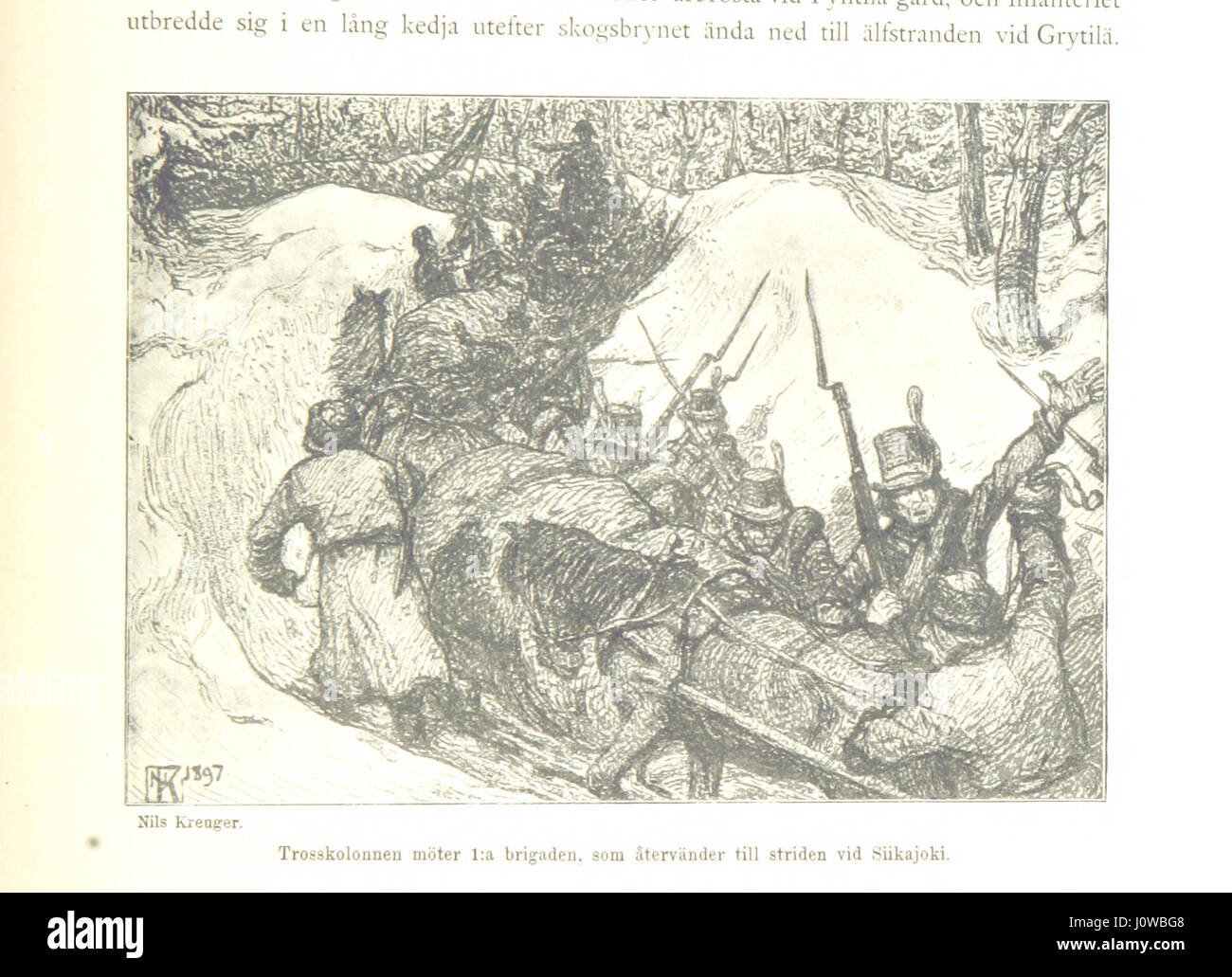 The image is taken from page 163 of 'Finska Kriget 1808-1809 ...