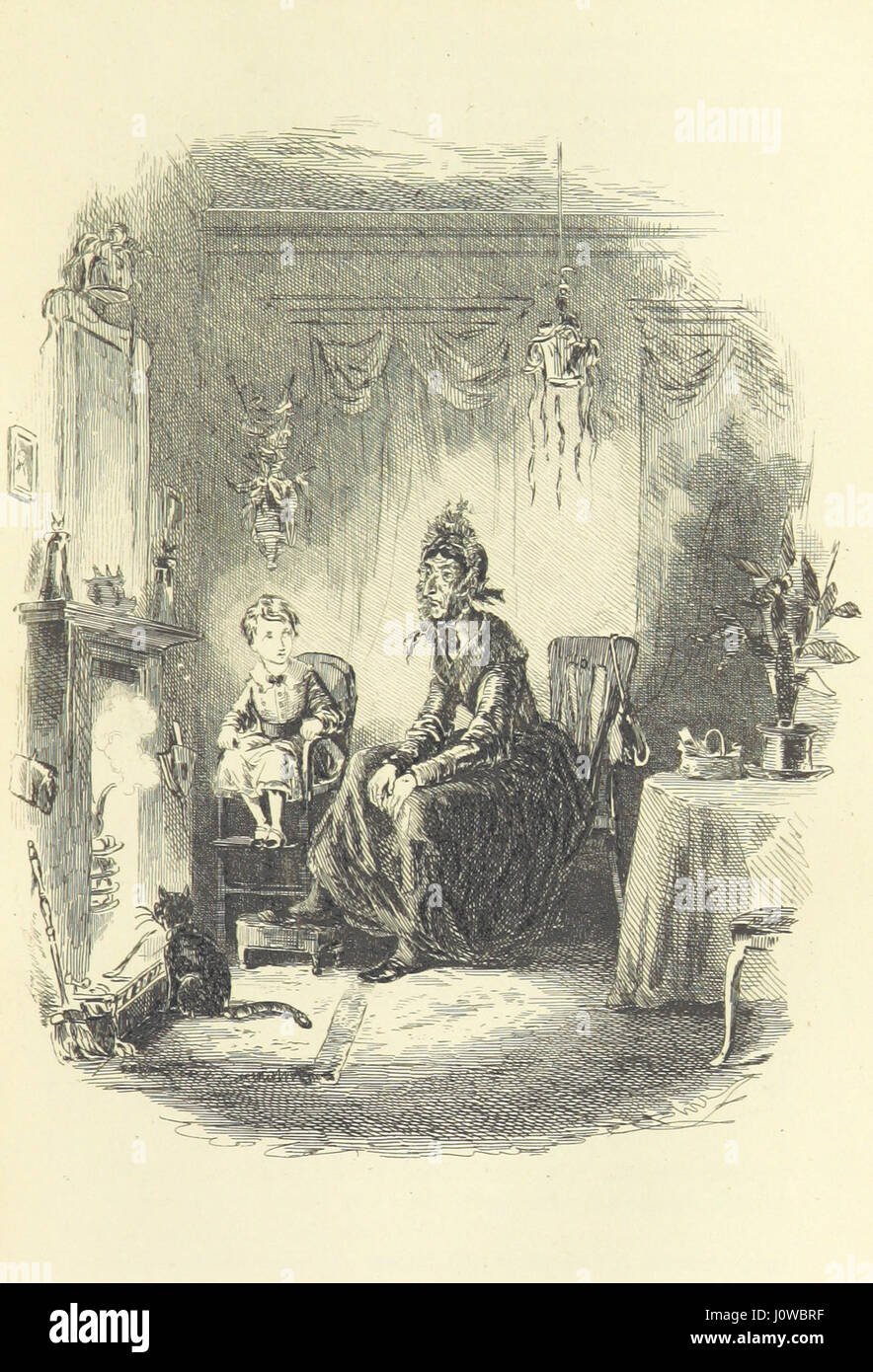 This image from 'Works of Charles Dickens' shows an illustration from ...