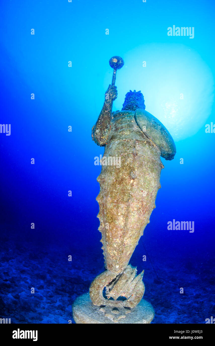 Underwater sculpture caribbean hi-res stock photography and images - Alamy