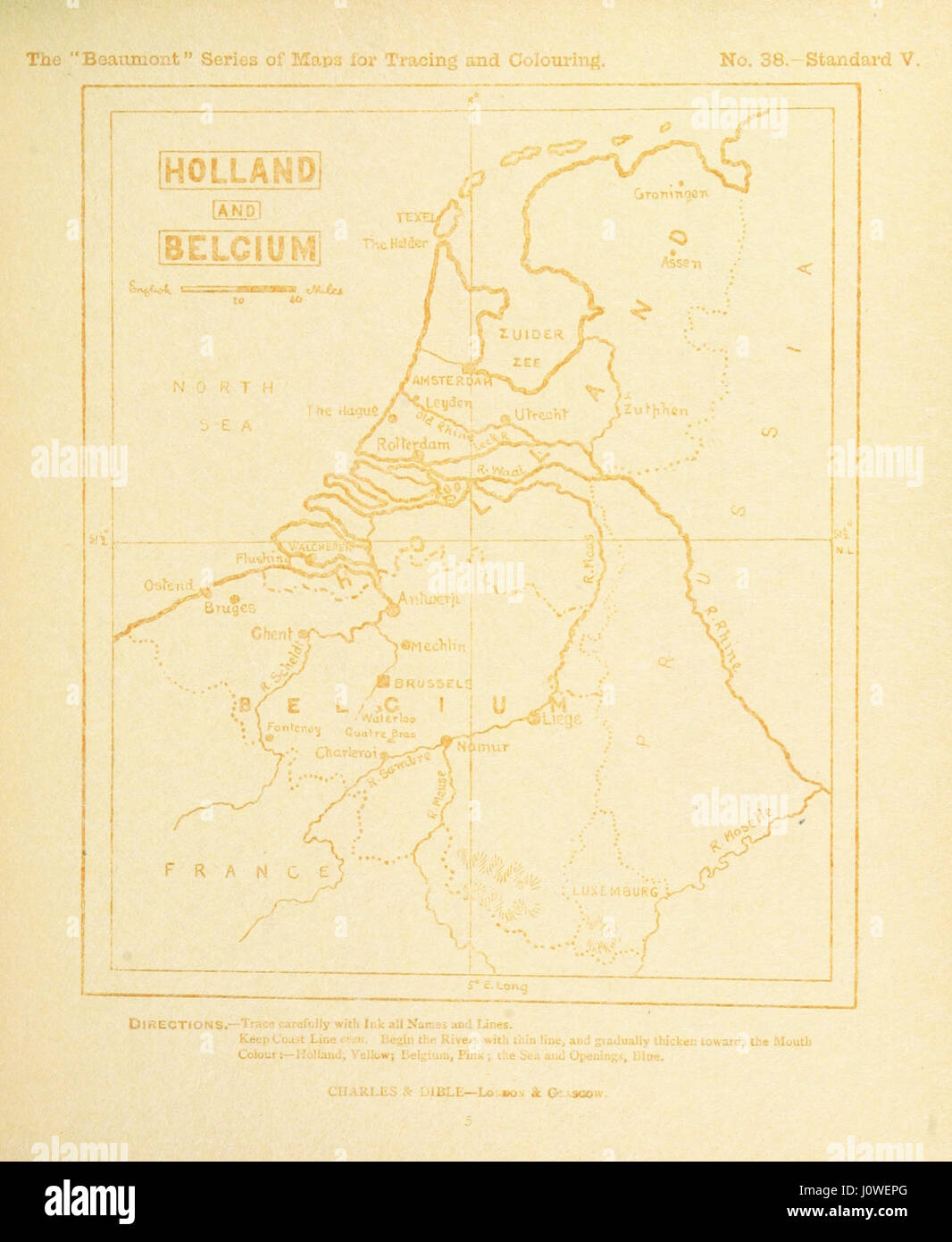This image from page 119 of 'The Beaumont Geography and Map Tracing ...
