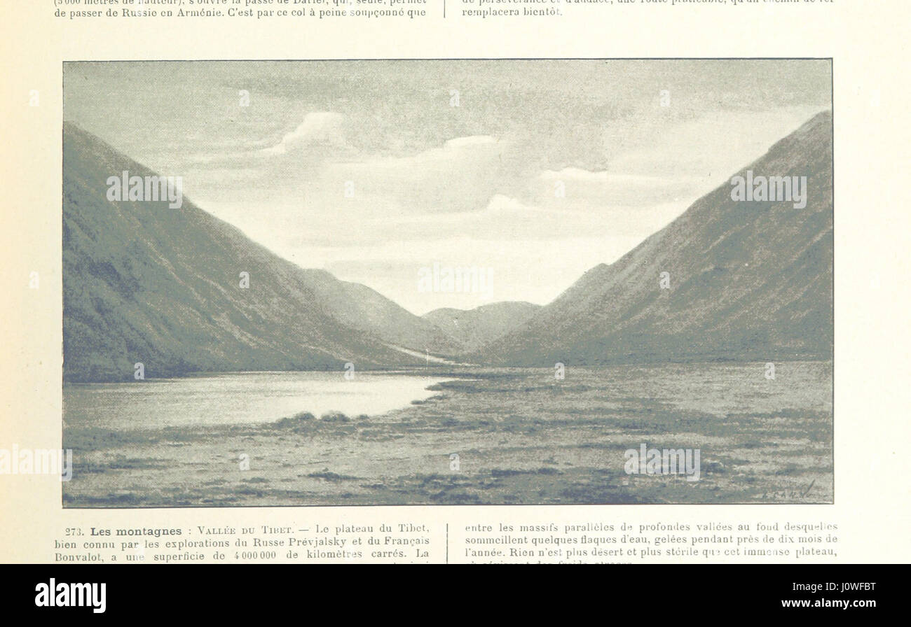 A geographical album with illustrations focusing on global locations ...