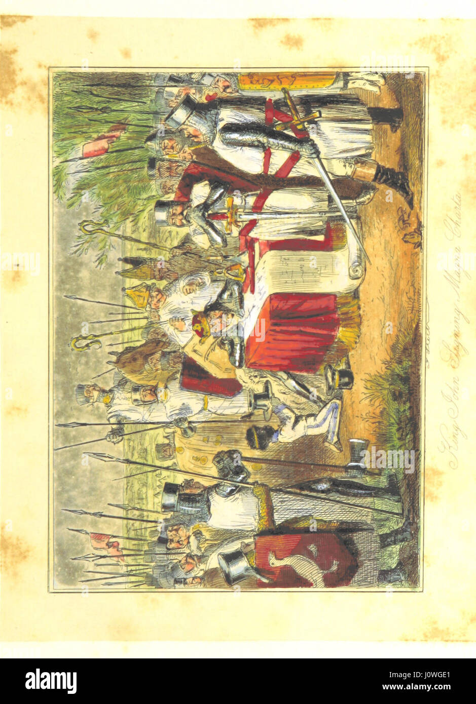 'The Comic History of England' by John Leech offers a humorous and ...