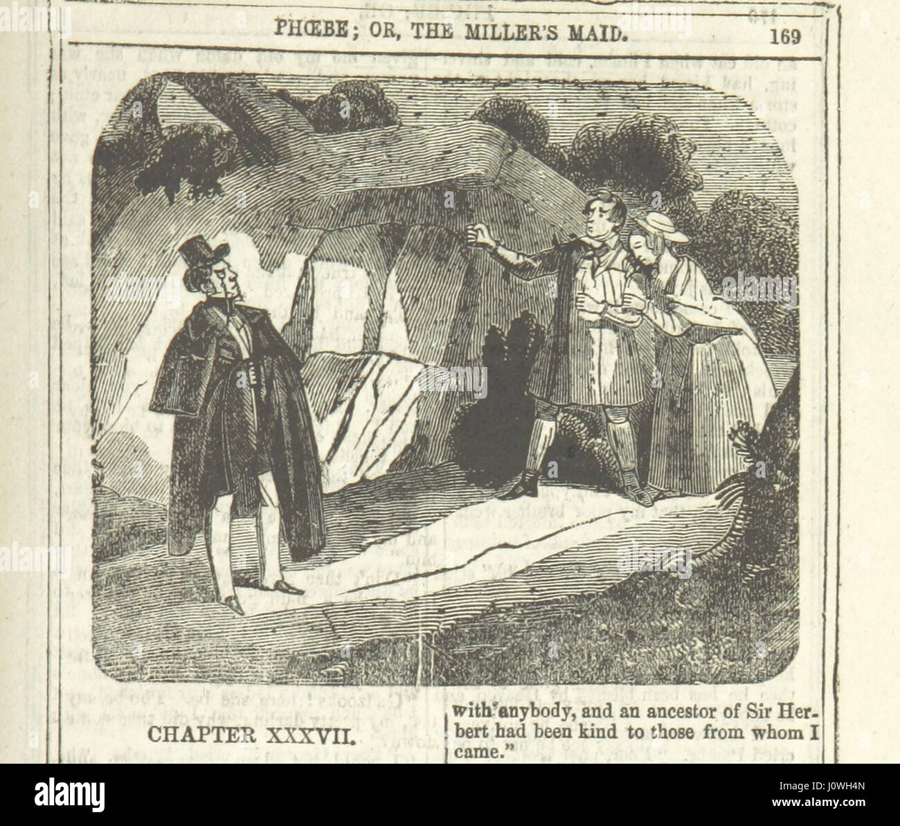This image is taken from the novel *Phobe; or, the Miller's Maid*, a ...