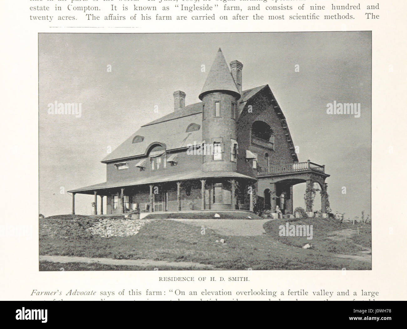 A historical account of Compton County, Quebec, including detailed ...