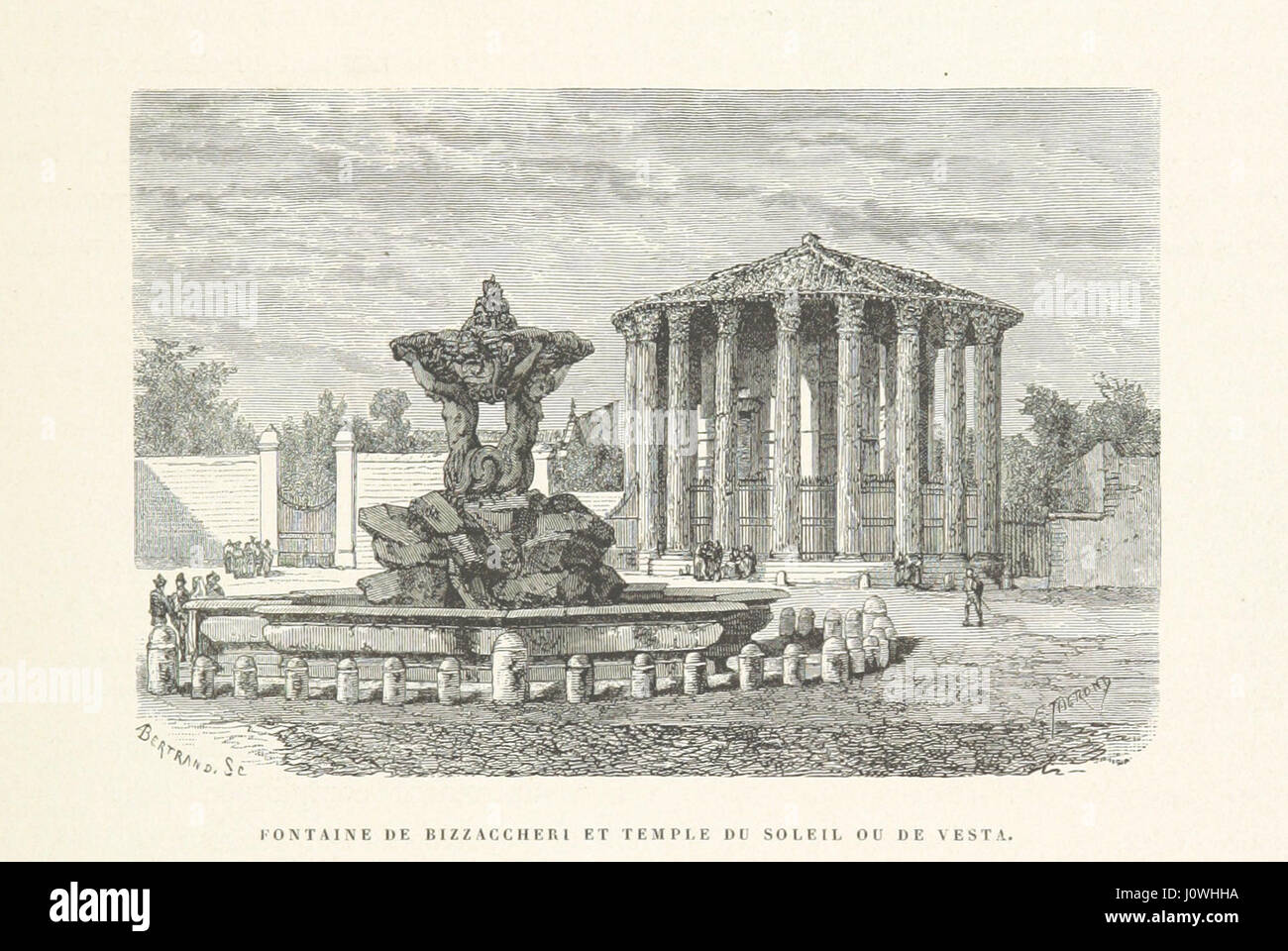 This French work offers a comprehensive description of Rome, featuring ...