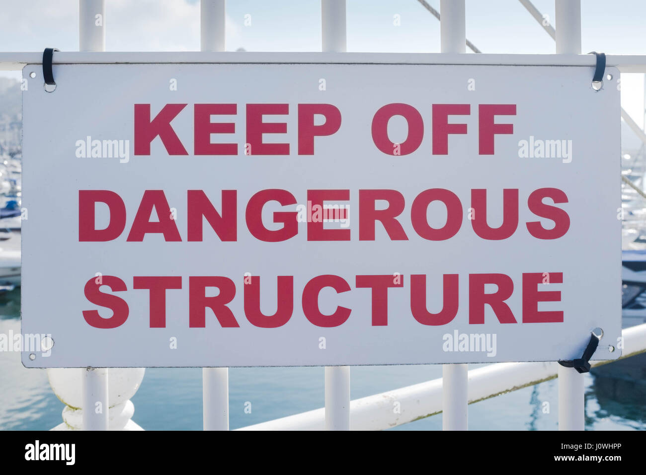 Dangerous Structure Sign High Resolution Stock Photography and Images ...