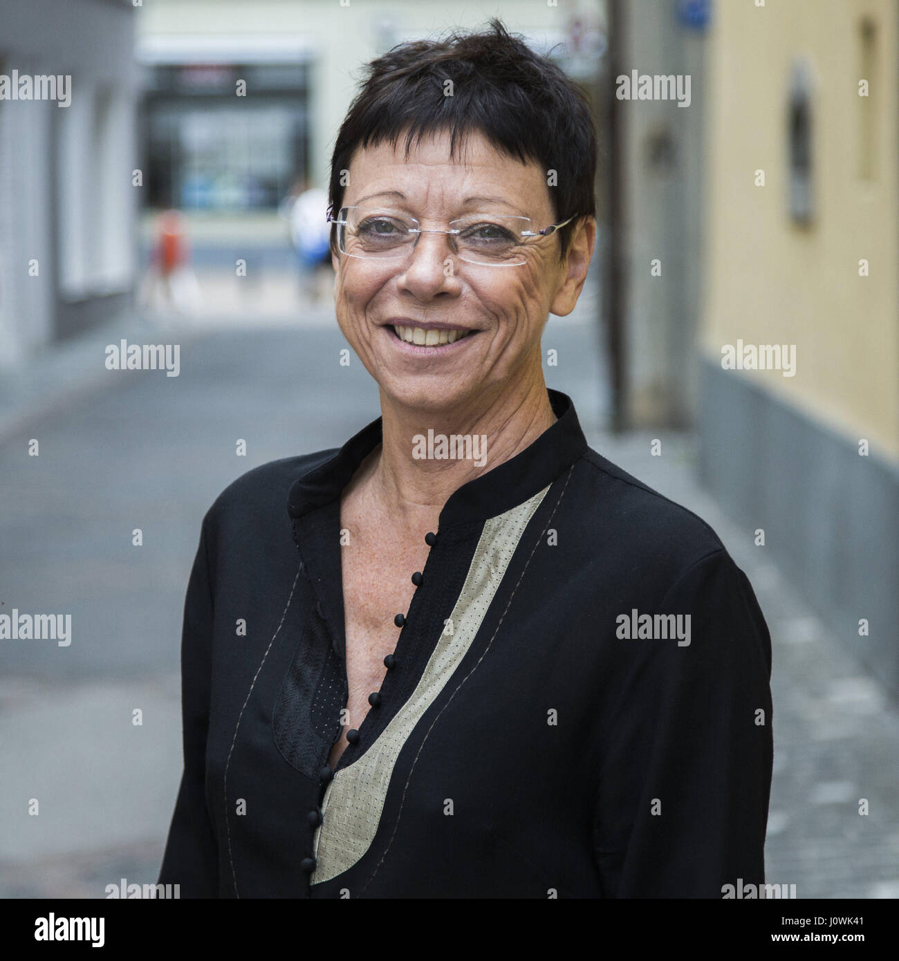 Portrait of Janine Teisson 05/09/2015 ©Philippe MATSAS/Opale Stock ...
