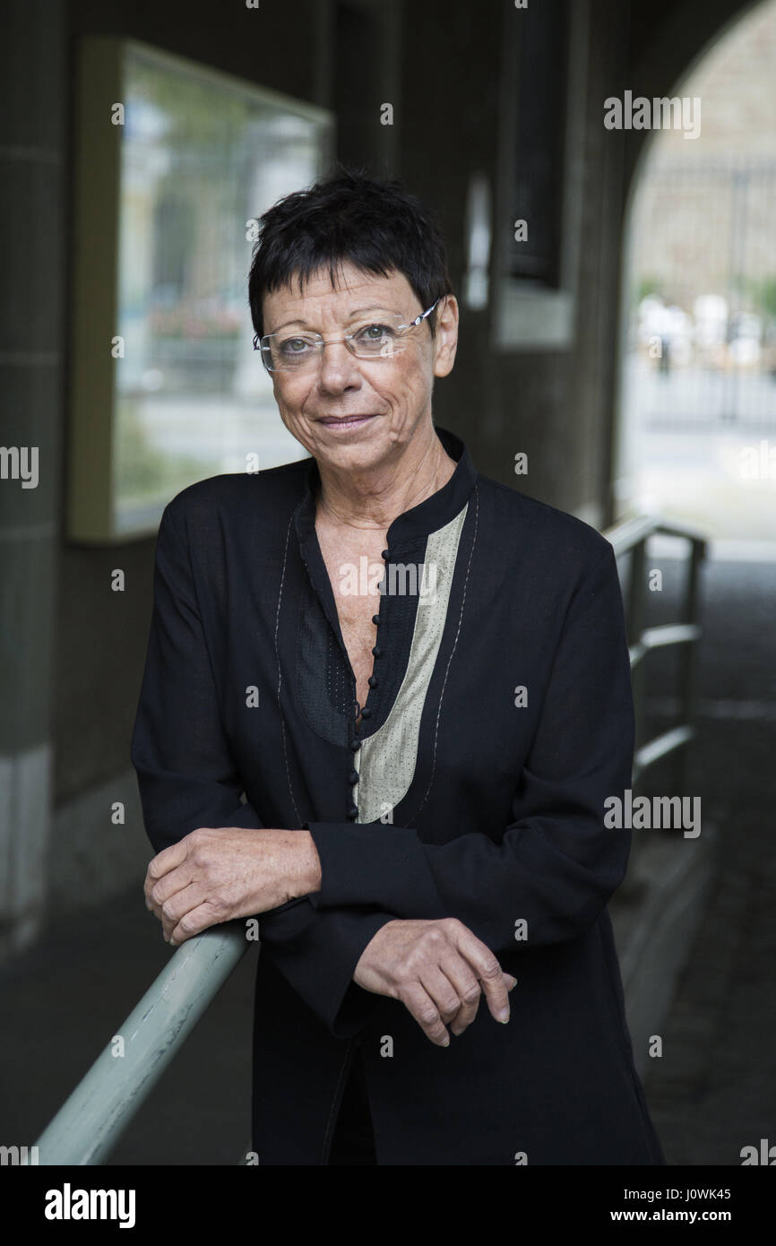 Portrait of Janine Teisson 05/09/2015 ©Philippe MATSAS/Opale Stock Photo - Alamy