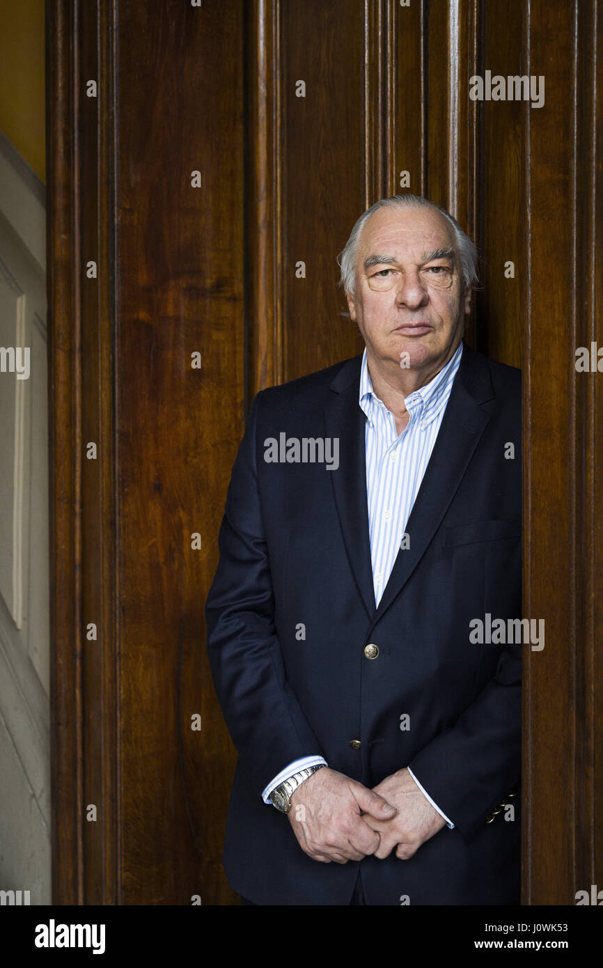 Portrait of Didier Decoin 28/03/2015 ©Philippe MATSAS/Opale Stock Photo ...