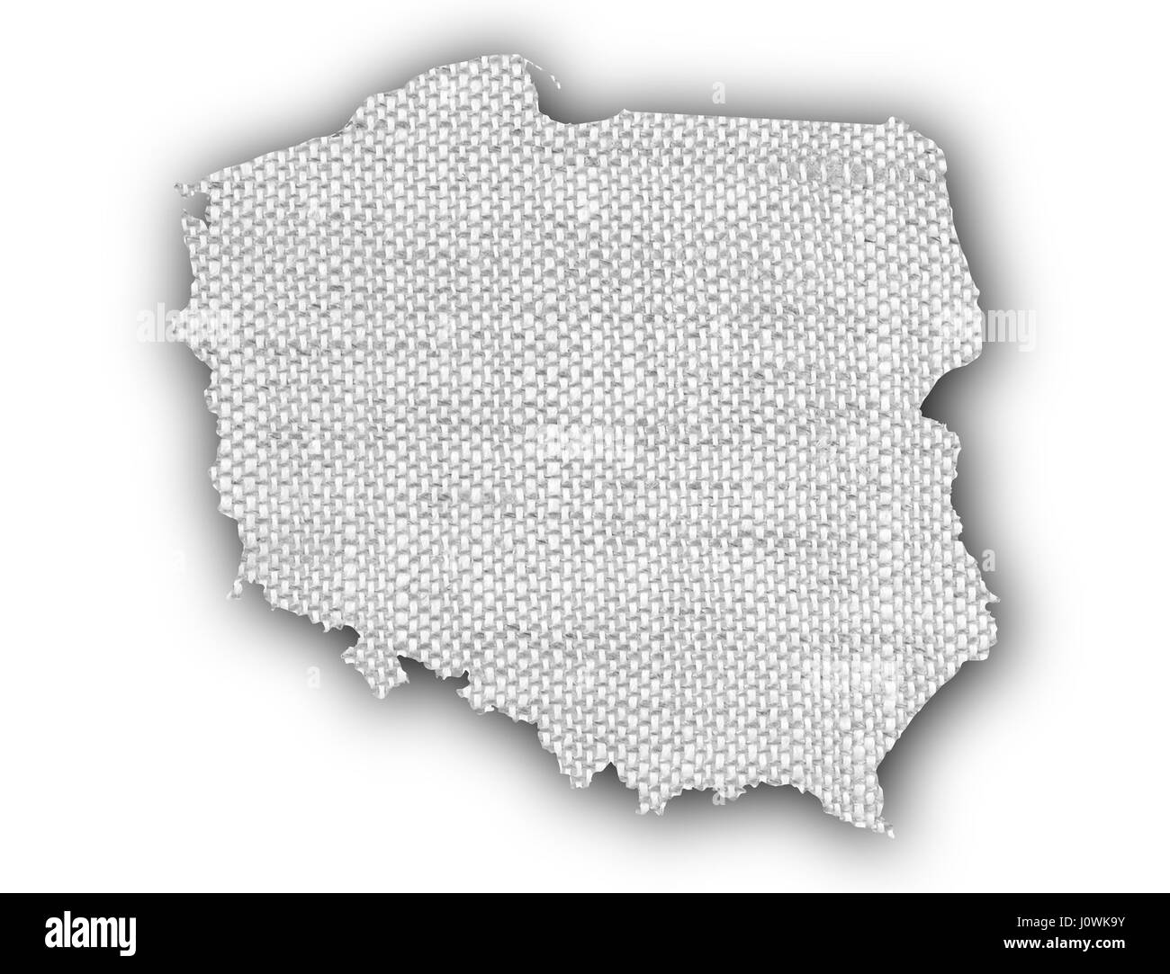 Textured map of Poland in nice colors Stock Photo - Alamy