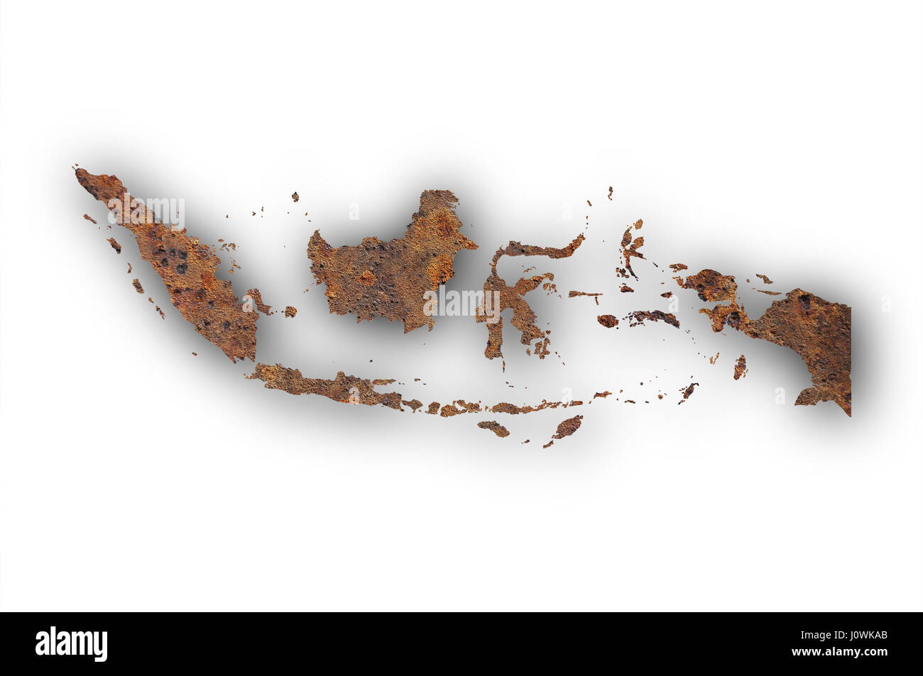 Old Map Of Indonesia Cut Out Stock Images & Pictures - Alamy