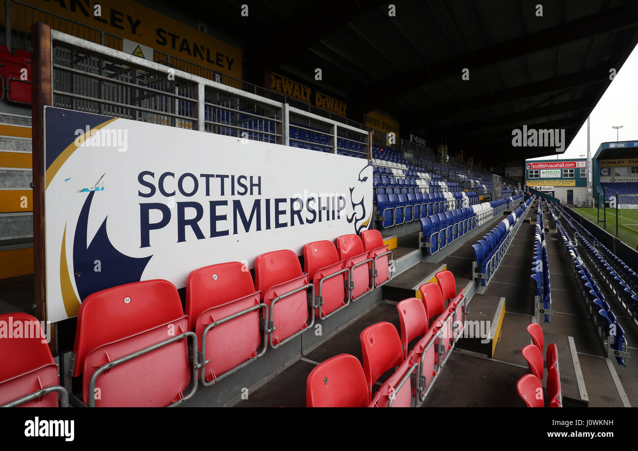 A general view of the North Stand at the Global Energy Stadium before ...