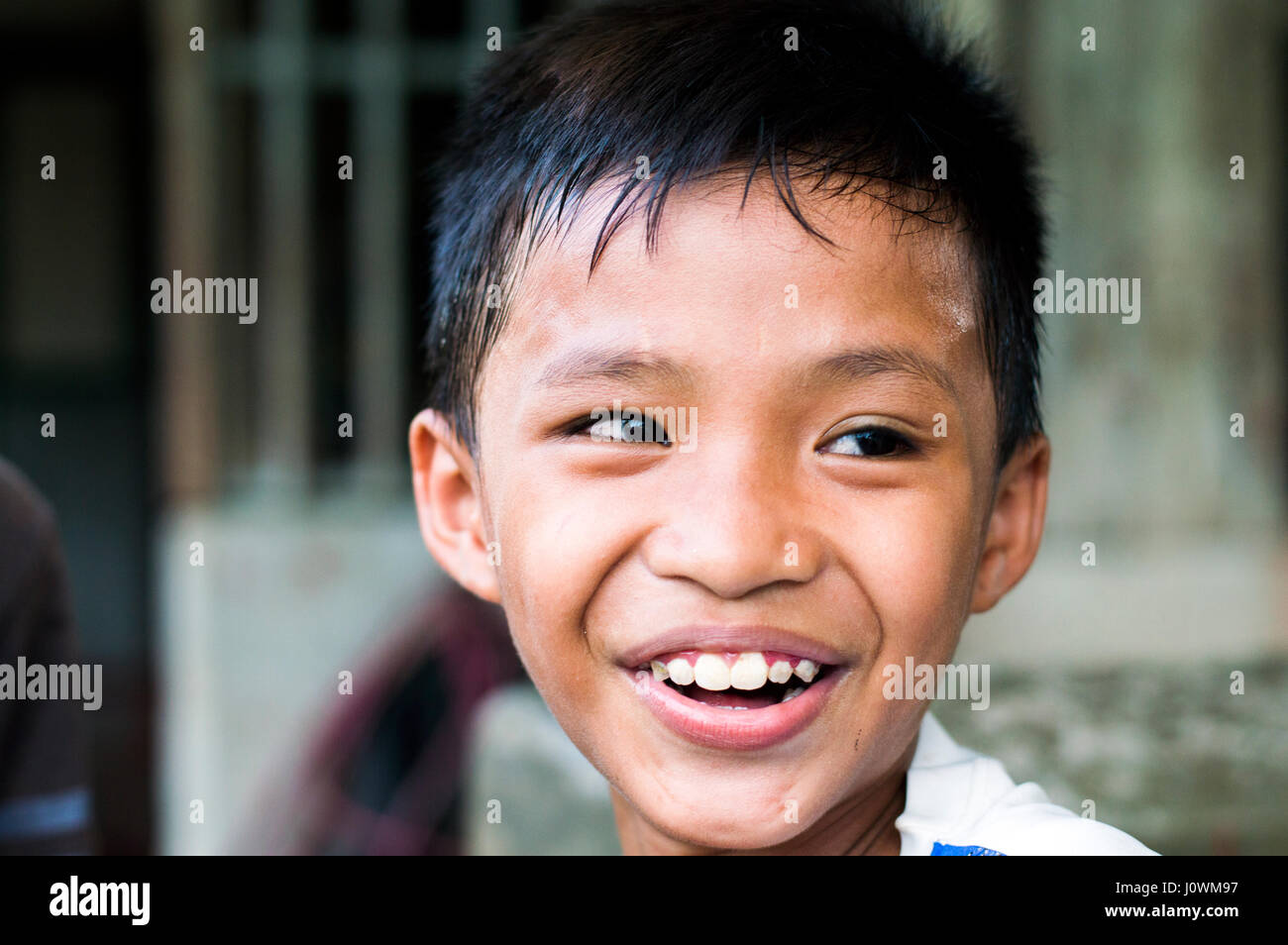 Young boy, Calbayog, Samar, Philippines Stock Photo - Alamy