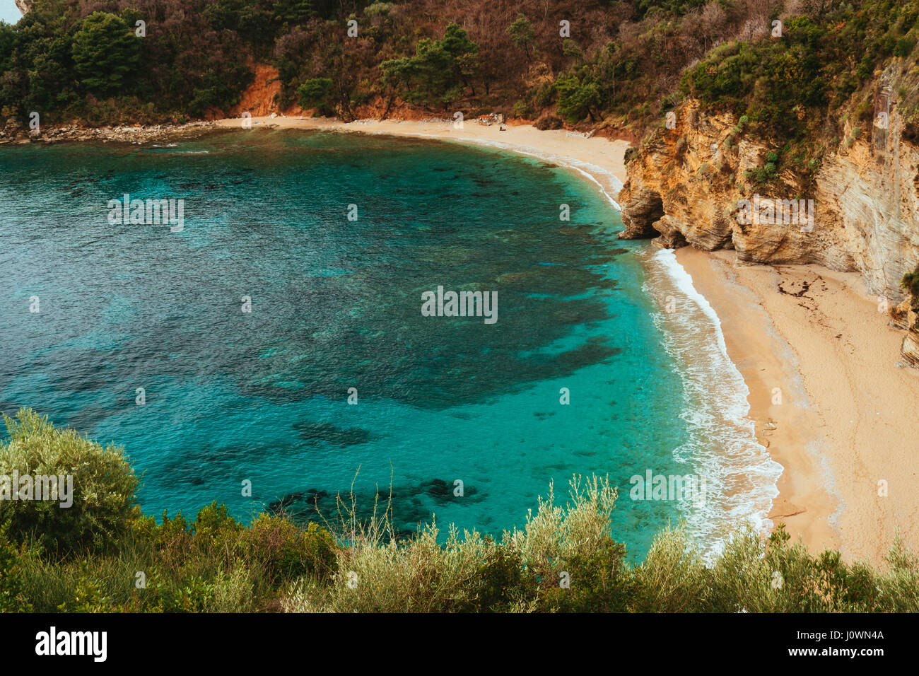 Aerial view of mogren beach hi-res stock photography and images - Alamy