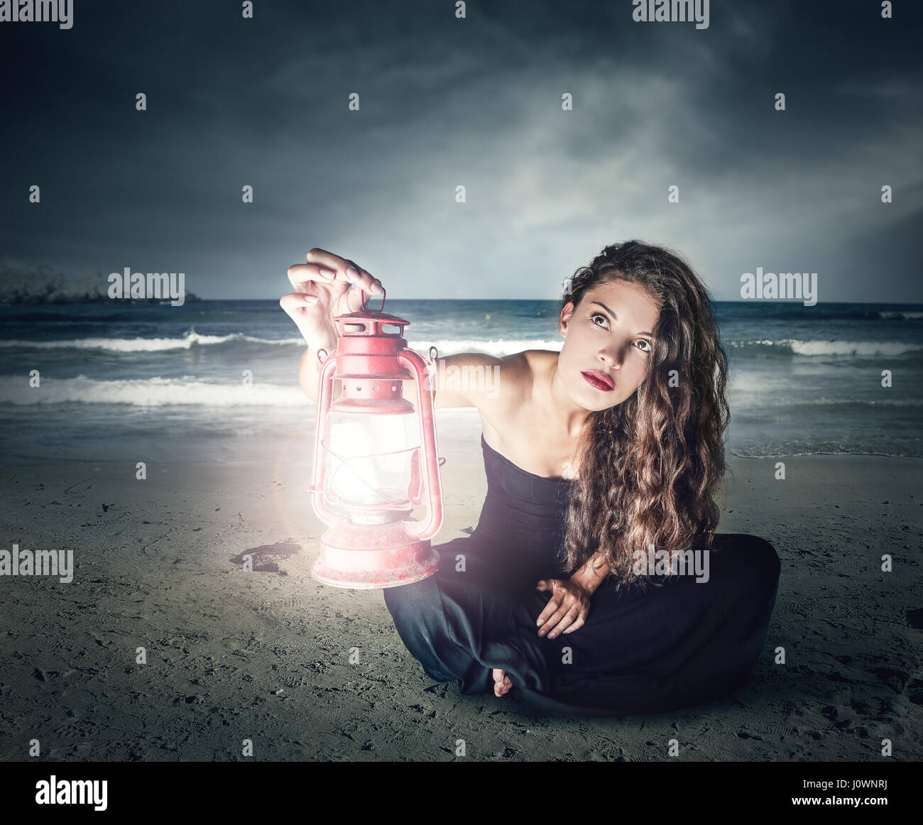 Castaway girl hi-res stock photography and images - Alamy