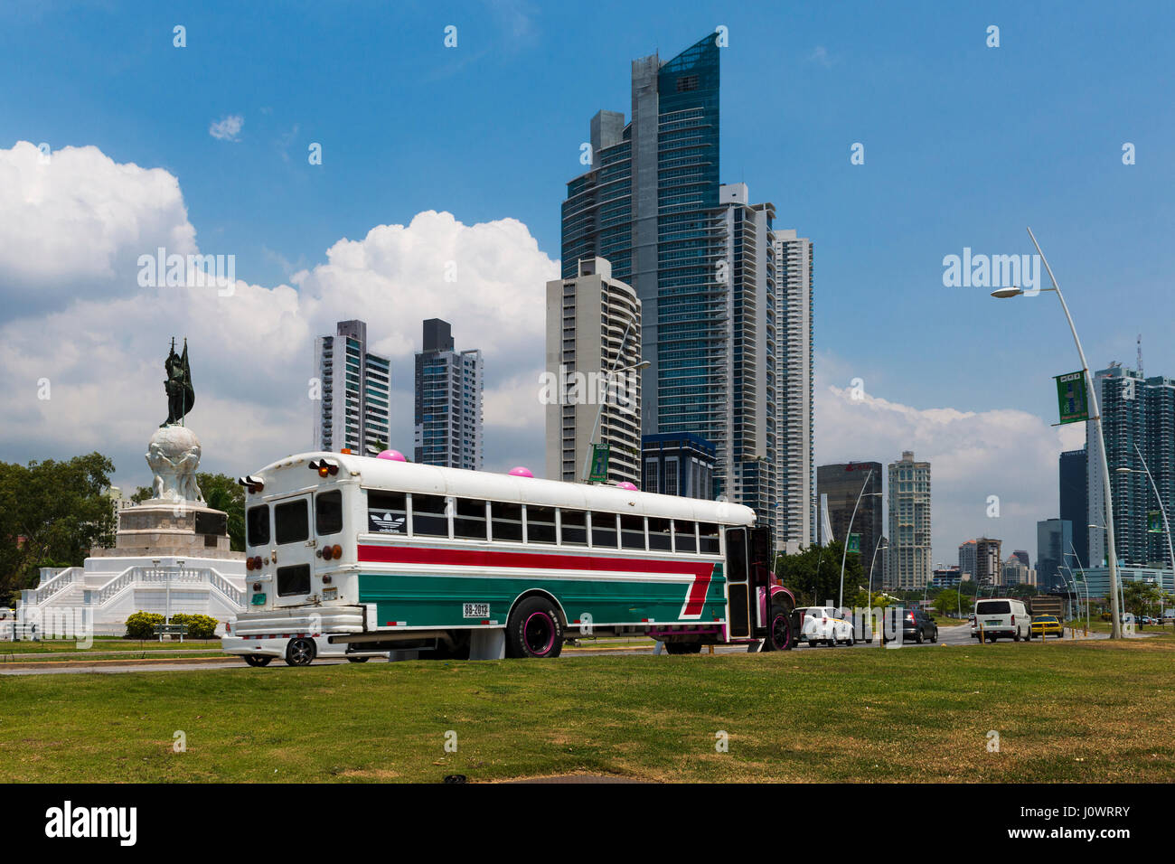 Panama bus transportation hi-res stock photography and images - Alamy