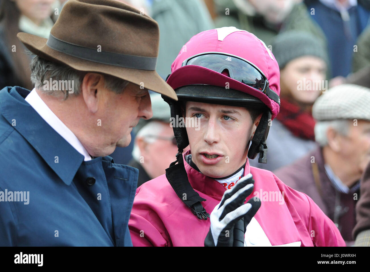Respect winning jockey bryan cooper hi-res stock photography and images ...