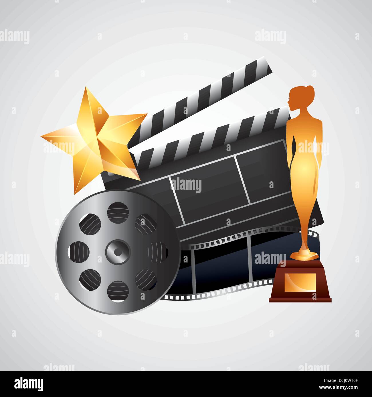 cinema entertainment elements icon Stock Vector Image & Art - Alamy