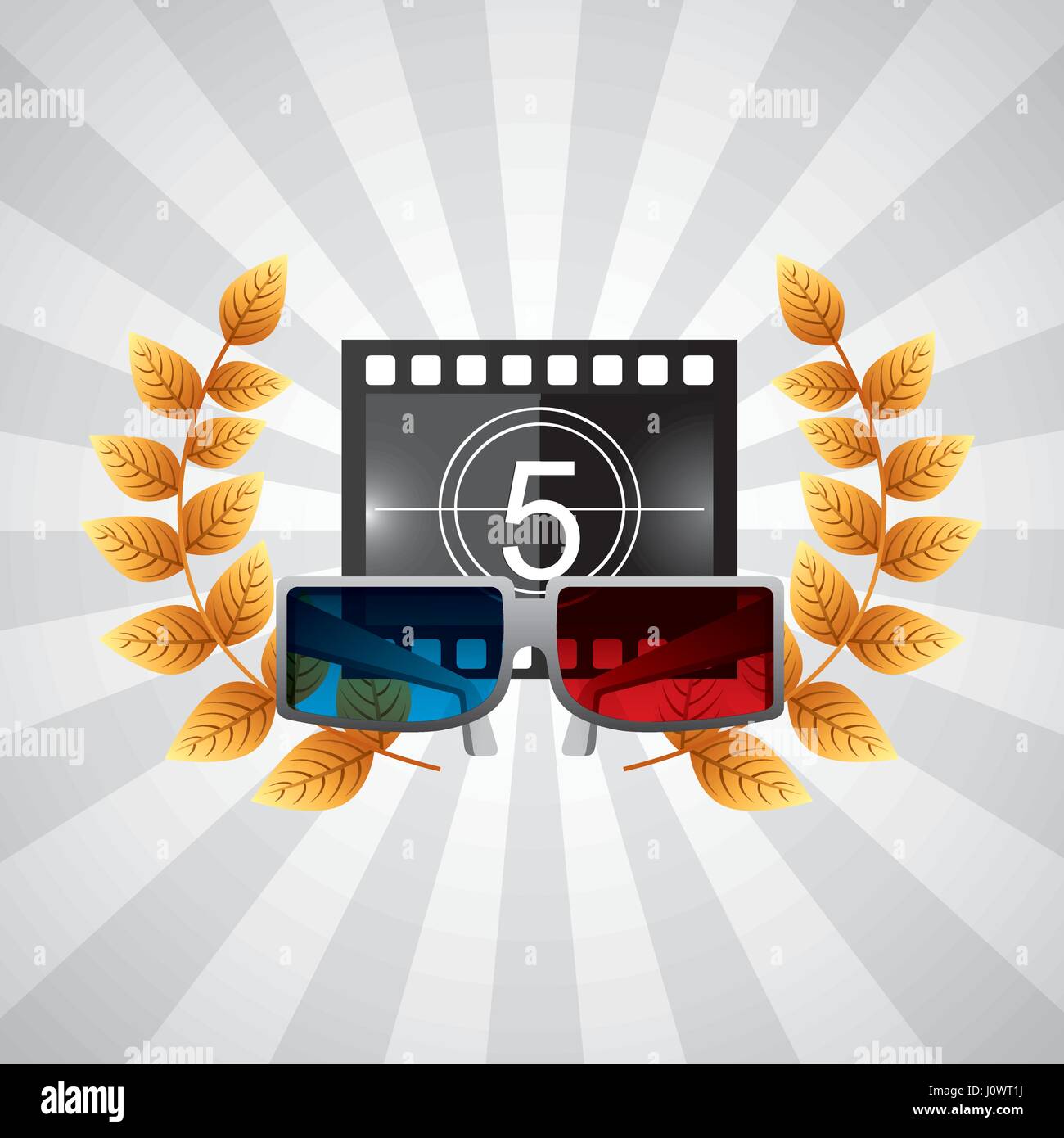 cinema entertainment elements icon Stock Vector Image & Art - Alamy