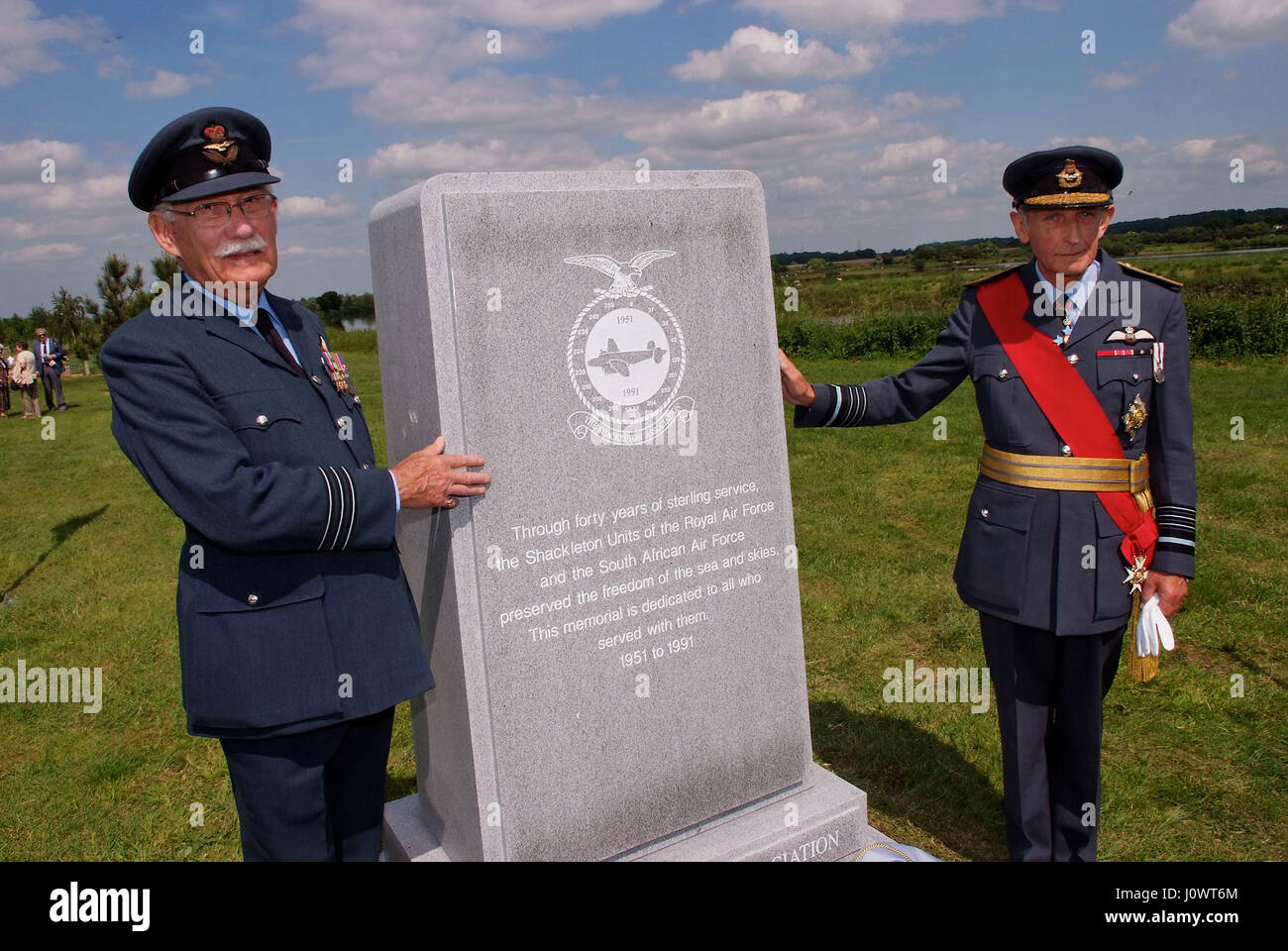 Unveiling The Shackleton Association memorial at the National Memorial ...