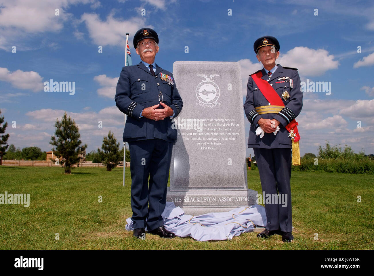 Unveiling The Shackleton Association memorial at the National Memorial ...