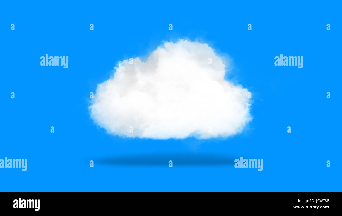 Cloud computing or cloud technology, concept background from from ...