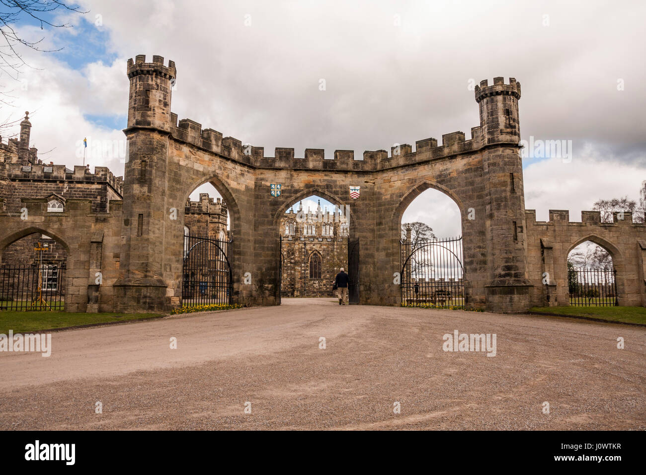Auckland Castle,Bishop Auckland,Co.Durham,England,UK Stock Photo - Alamy