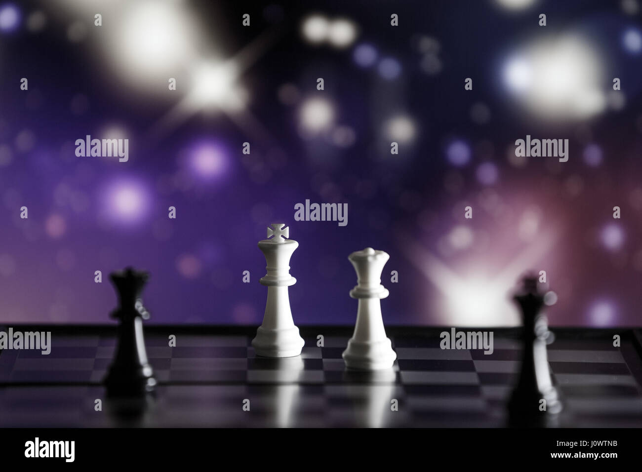 Chess background central figure. Chess strategy concept is on the ...
