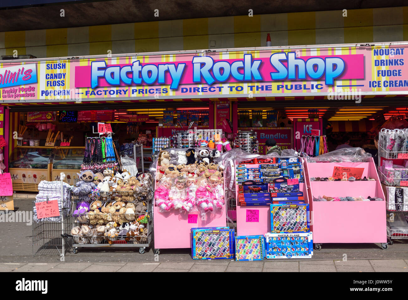 Skegness rock shop hi-res stock photography and images - Alamy