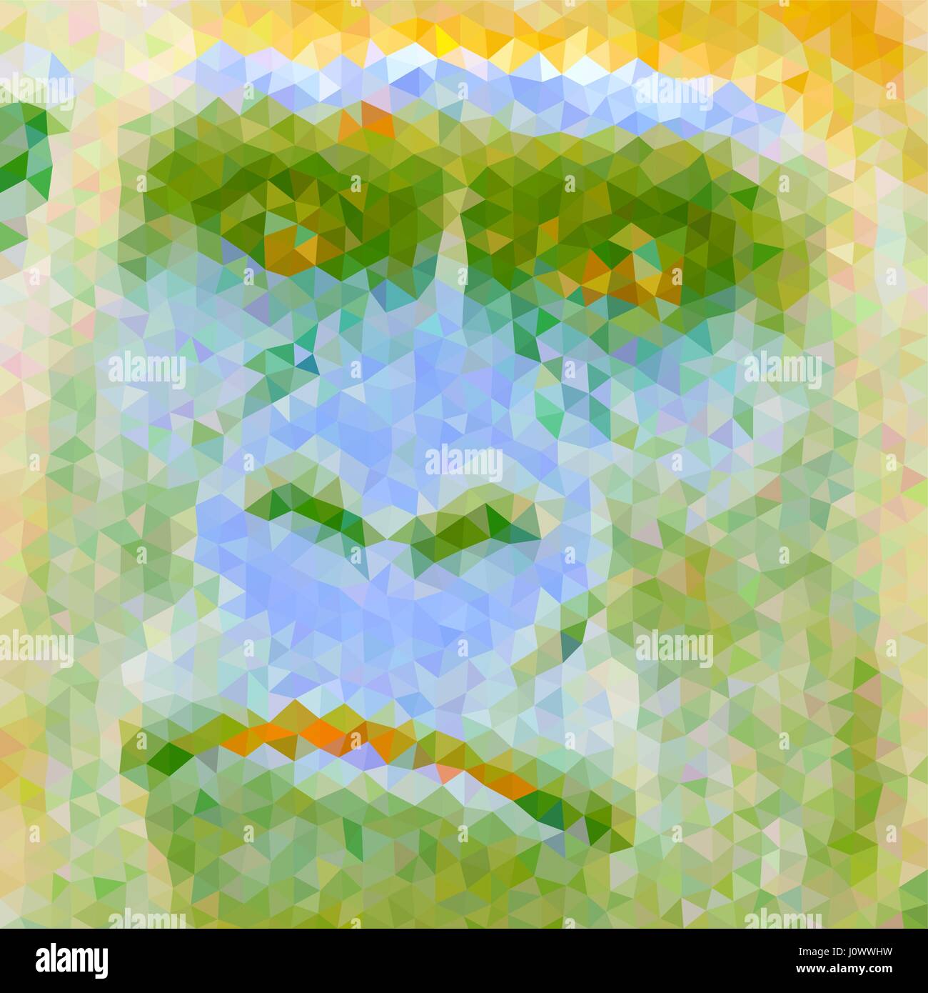 Portrait artwork Stock Vector Images - Alamy