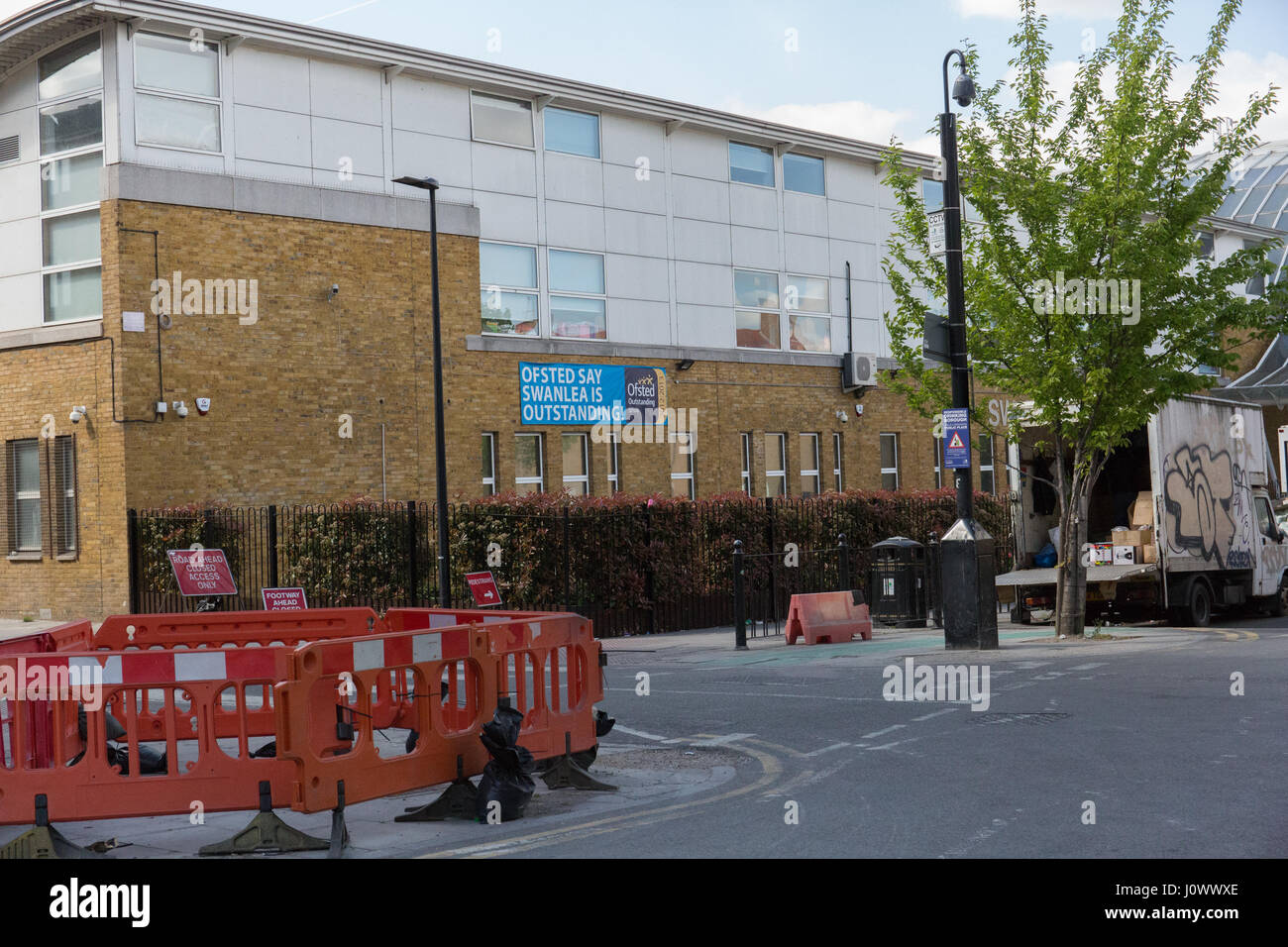 Swanlea School Whitechapel Stock Photo - Alamy