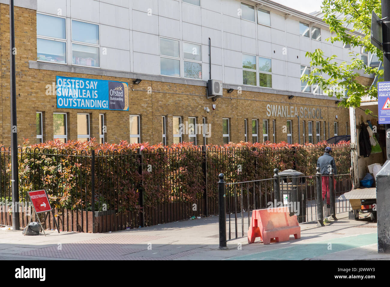 Swanlea School Whitechapel Stock Photo - Alamy