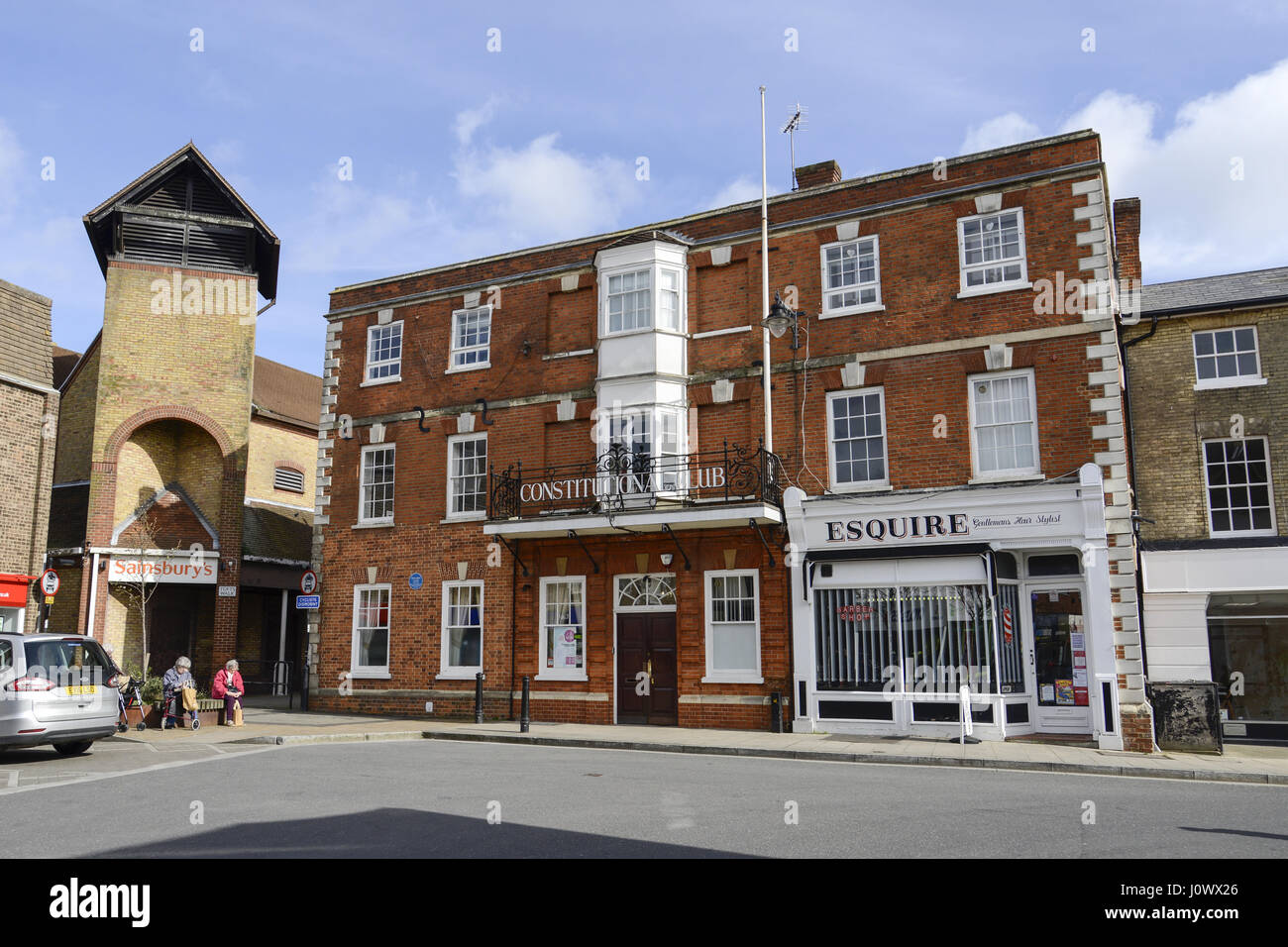 Braintree Consitutional Club, Great Square, Braintree, Essex Stock ...