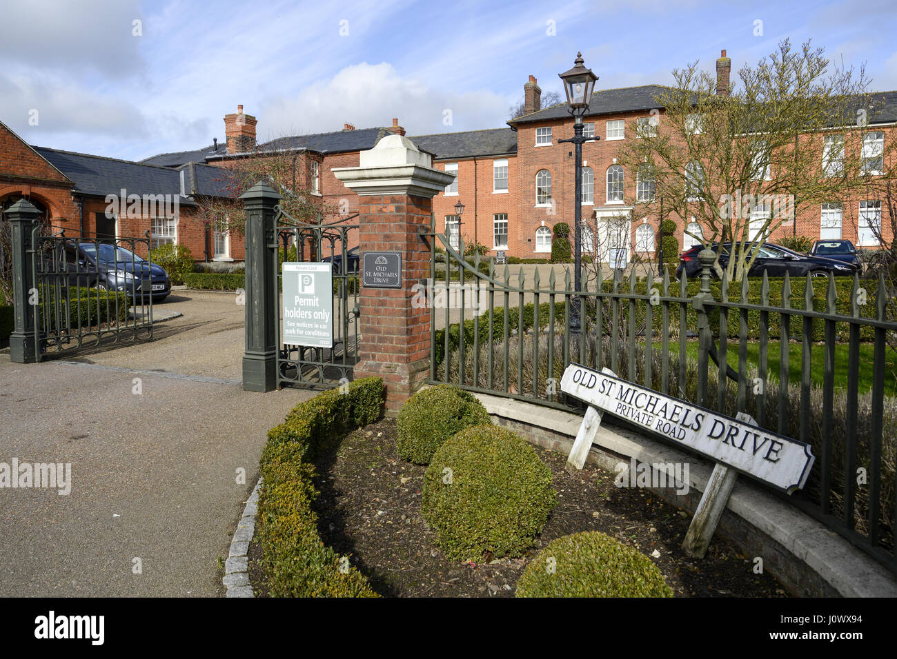Old St Michael's Drive, Rayne Road, Braintree, Essex Stock Photo - Alamy