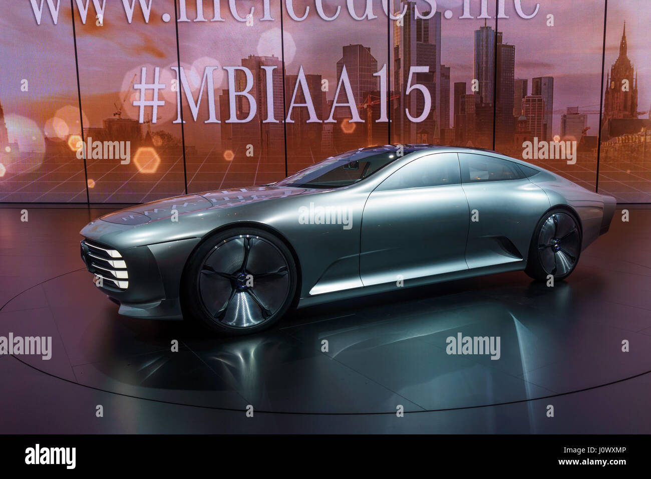 FRANKFURT - SEPTEMBER 23: Mercedes-Benz Concept IAA shown at the 66th ...