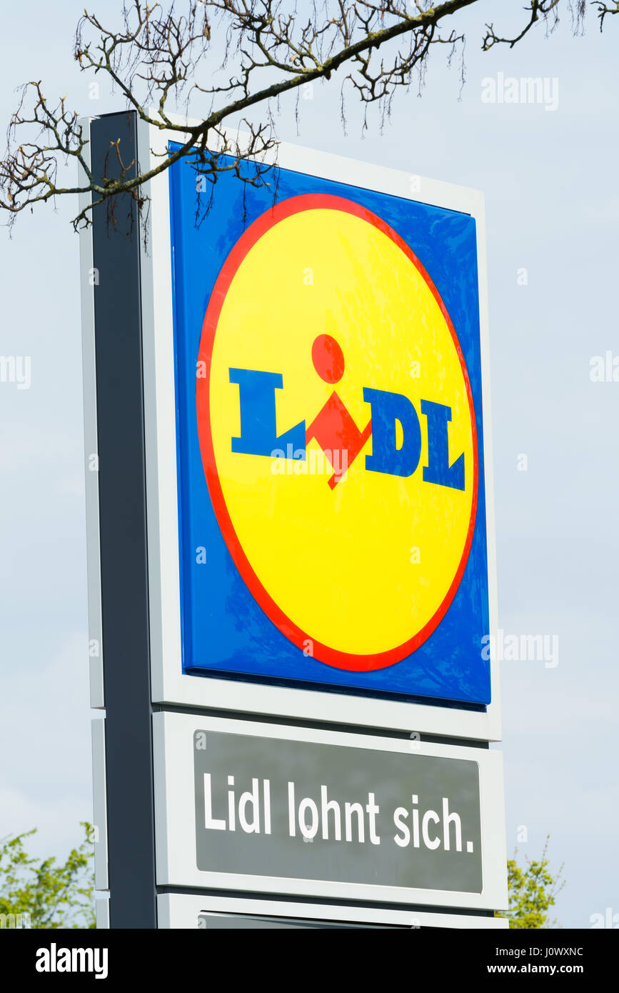 Lidl sign board High Resolution Stock Photography and Images - Alamy